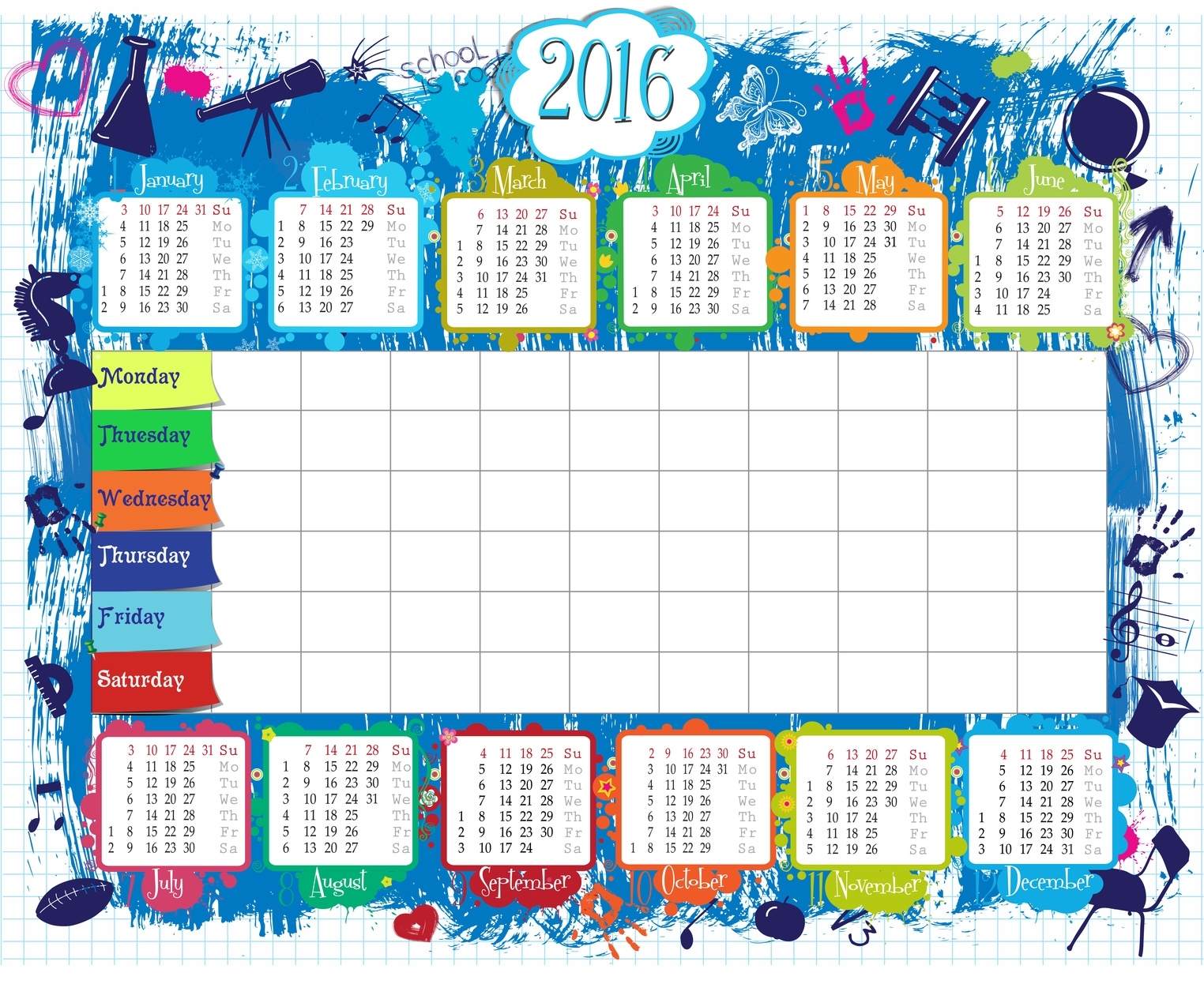 How To Make School Calendar Best Calendar Example