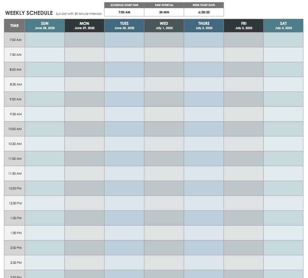 Take Kids Daily 15 Minute Interval Calendar Best Calendar Example