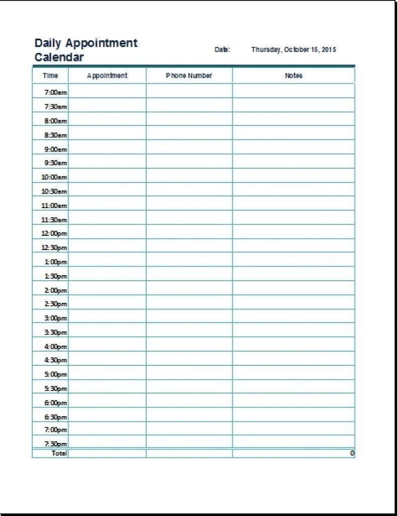Take Kids Daily 15 Minute Interval Calendar Best Calendar Example