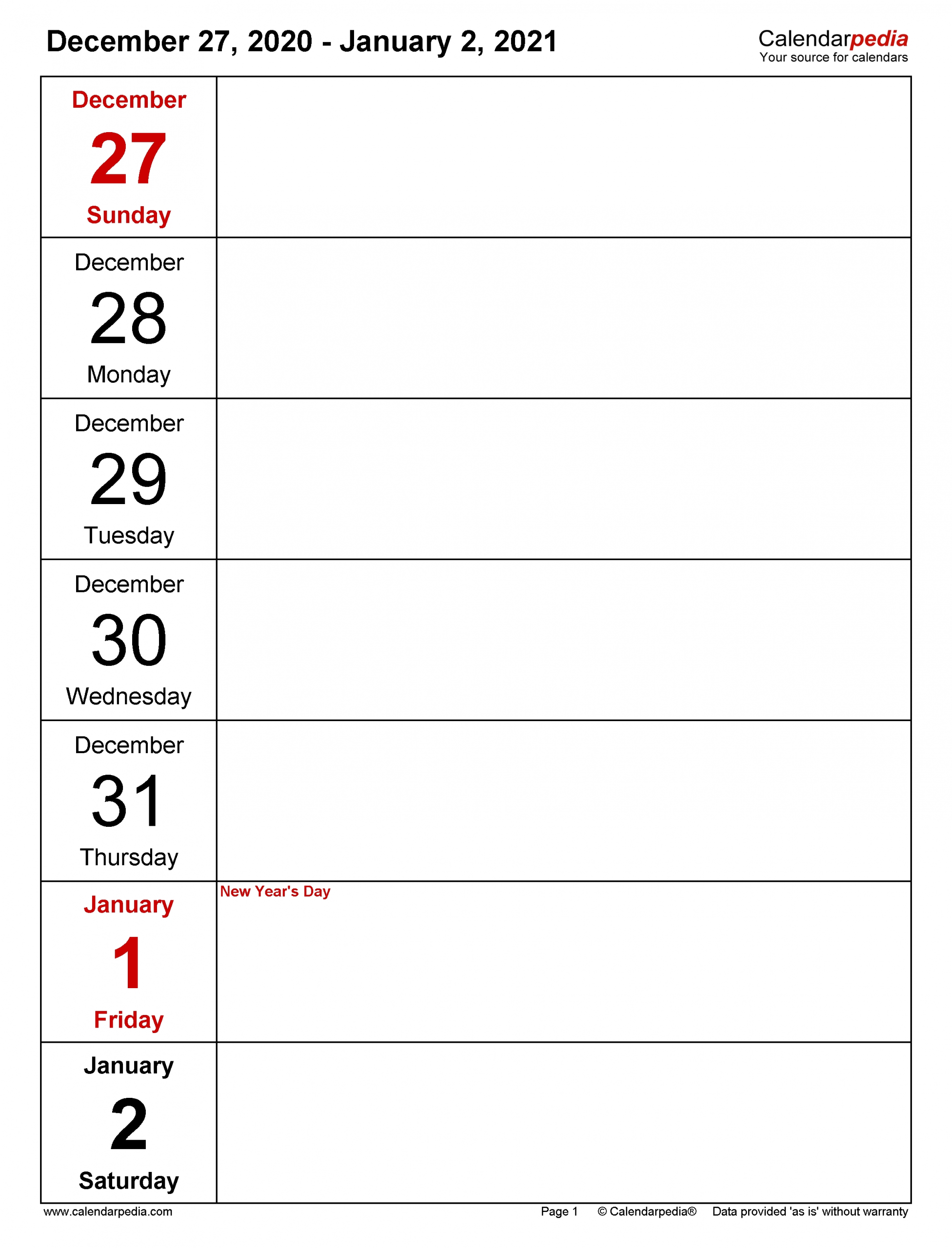 Pick Printable Work Week Calendar 2021 Blank Best Calendar Example