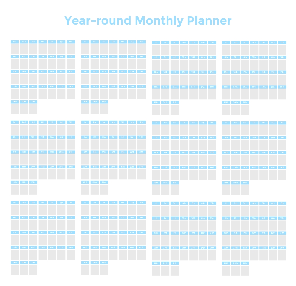 Kids Daily 15 Minute Interval Calendar Best Calendar Example