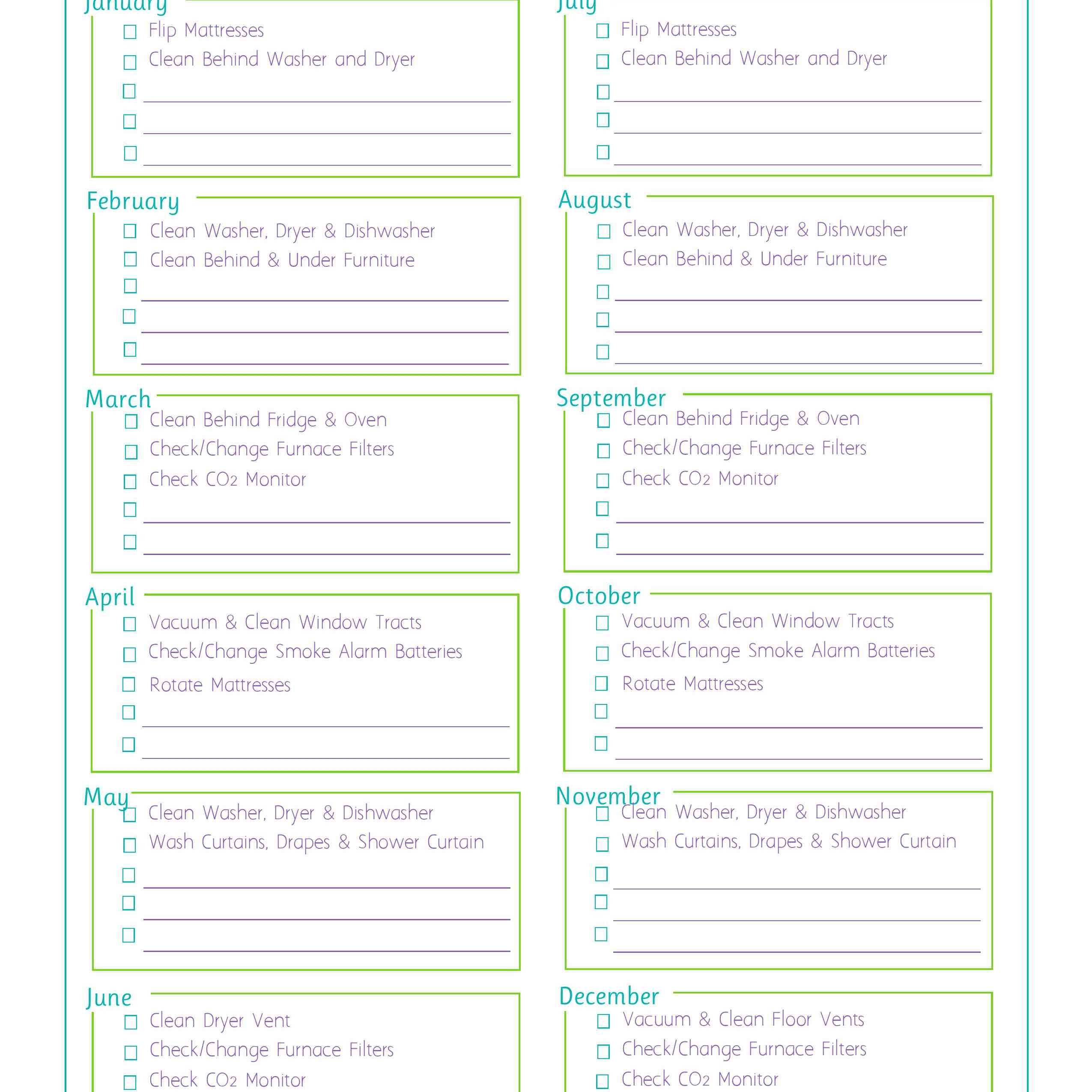 Printable Monthly Home Bills List Best Calendar Example