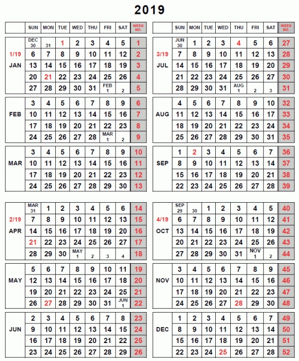 Get Financial Year Week Numbers Best Calendar Example