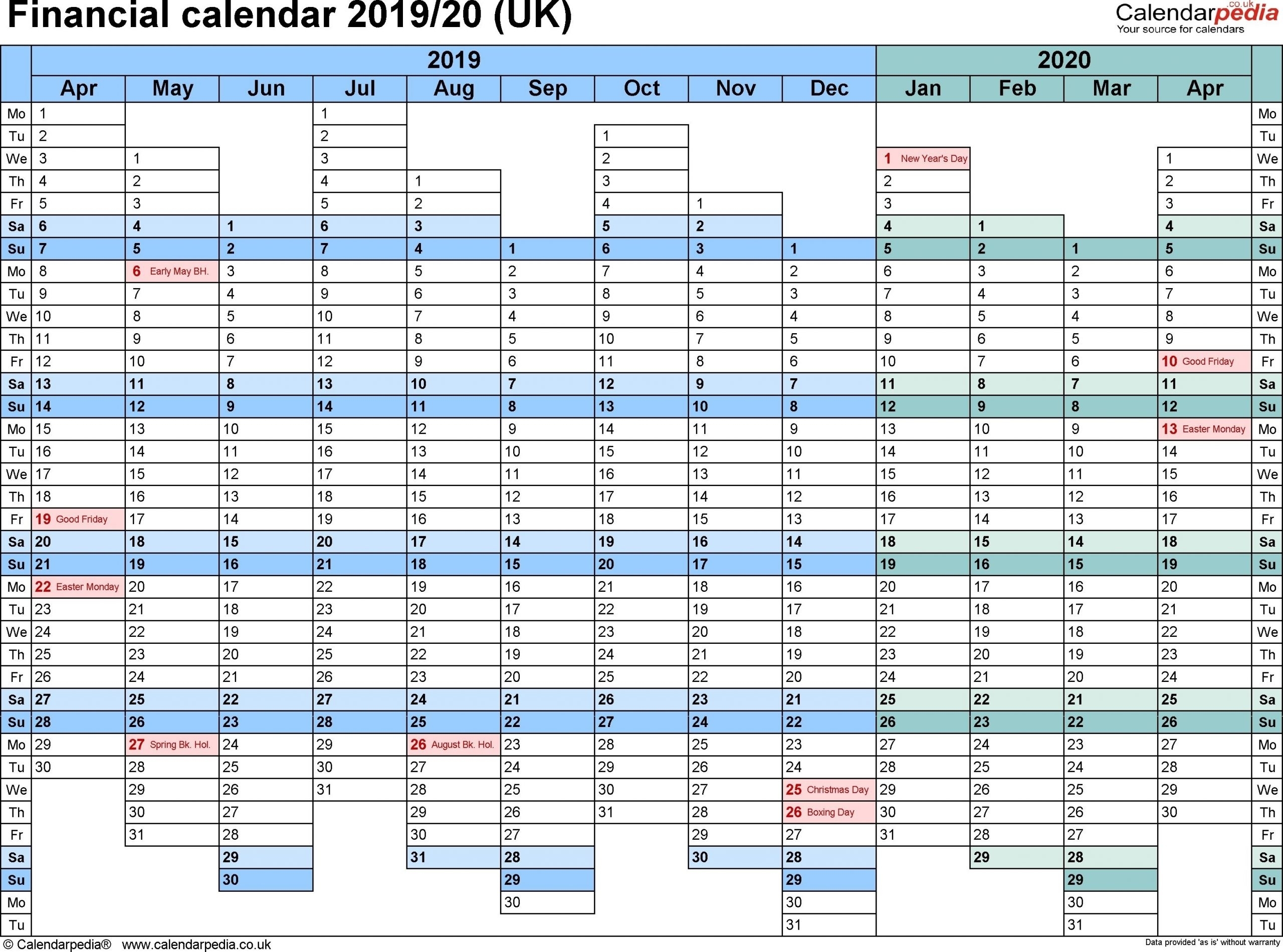 Catch Financial Year Week Number Best Calendar Example